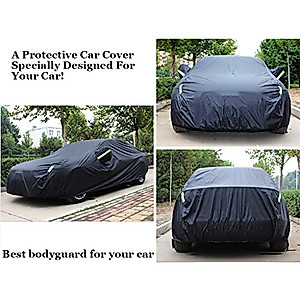 Car Cover Car Covers for Automobiles Compatible with Toyota Corolla Trek All Weather Protection Auto Protector Waterproof Full Exterior Covers Automobile Sun Protecting Cover Car Shelters Outdoor Car