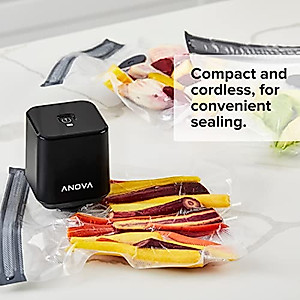 Anova Culinary Precision Port Handheld Vacuum Sealer,BLACK