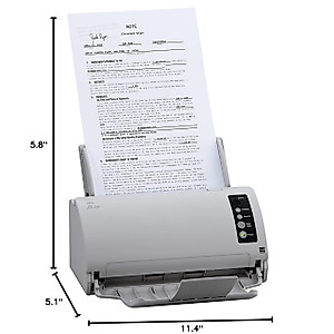 Fujitsu fi-7030 Value-Priced Front Office Color Duplex Document Scanner with Auto Document Feeder (ADF)