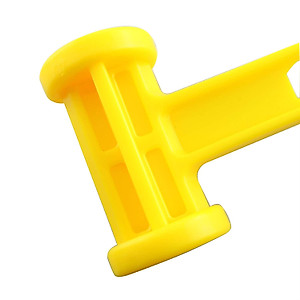 JCBIZ Camping Tent Stake Mallet Plastic Heavy Duty Tent Stakes Pegs Mallet with Puller Hook for Backpacking Camping Hiking Outdoor Accessories