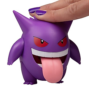 Pokémon Figure Multi Pack Set with Deluxe Action Gengar - Generation 1 - Includes Pikachu, Squirtle, Charmander, Bulbasaur and Gengar - 5 Pieces - Ages 4+