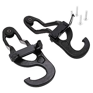 ENIXWILL Ram Front Tow Hooks Fit for 2009-2019 Dodge Ram 1500 Replace OEM 82210967 68196982AA