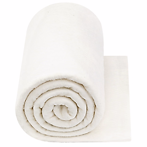 PLANTIONAL Natural Cotton Batting for Quilts: 59-Inch x 79-Inch Light Weight Purely Natural All Season Quilt Batting for Quilts, Craft and Wearable Arts