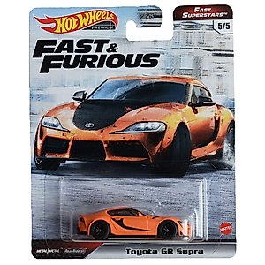 Hot Wheels Toyota GR Supra, [Orange] Fast Superstars 5/5