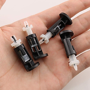 E-outstanding Heatsink Mount Pin 8PCS Plastic Fastener Mounting Clips Heatsink CPU Pins for Intel LGA 775 Socket CPU Cooler Heatsink Fans