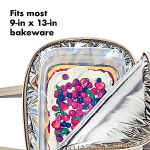 OXO Insulated Bakeware Carrier, Standard, Oat