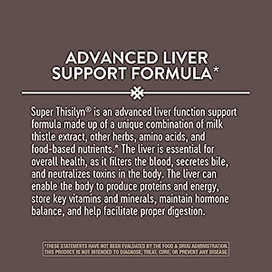Nature's Way Super Thisilyn Advanced Detox Formula LIver Support, 60 VCaps