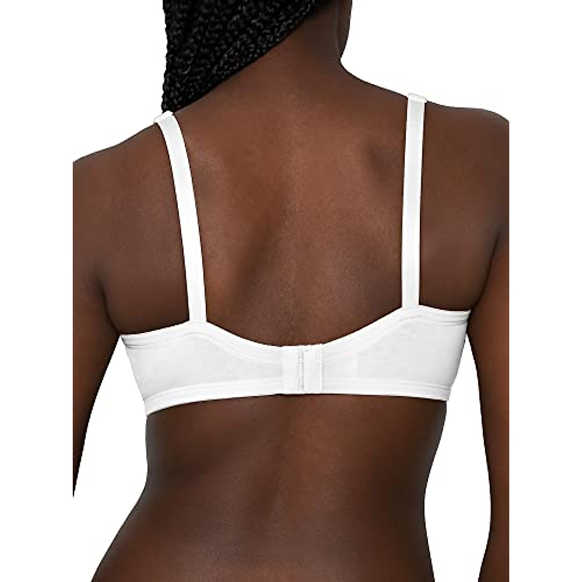 Fruit of the Loom womens T-shirt T Shirt Bra, Black Hue/Sand/White, 38C US