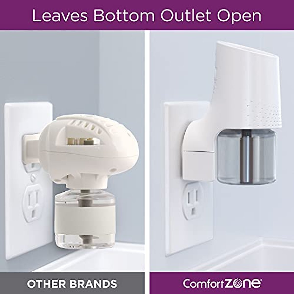 Comfort Zone 2 Diffusers Plus 2 Refills Cat Calming Diffuser Kit (2-Room Pack) for a Calm Home | Veterinarian Recommended | Reduce Spraying, Scratching, & Other Problematic Behaviors