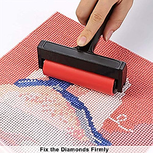 Suptikes 22 Pieces 5D Diamonds Painting Tools and Accessories Kits with Diamond Painting Roller and Diamond Embroidery Box for Diamond Painting Art