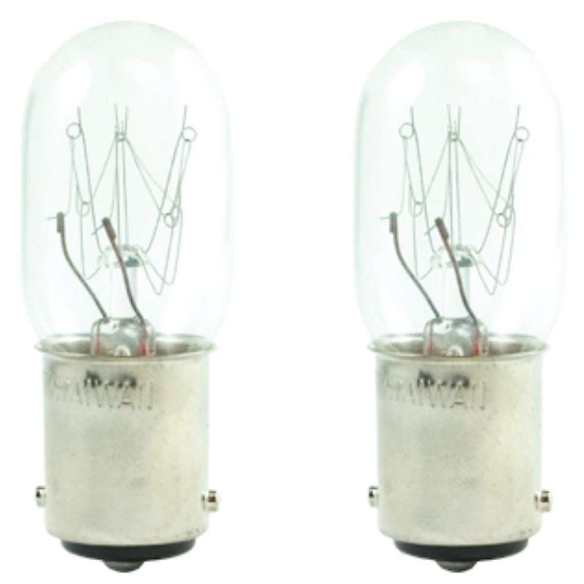 Craftsman Band Saw Light Bulb Replacement | 25-Watt 120V 200 Lumens | 2700K Warm White Color | Replaces #STD372252 | Pack of 2 Bulbs