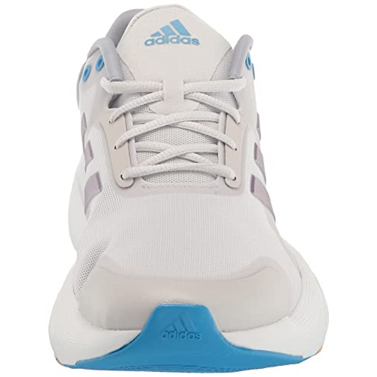 adidas Women's Response Running Shoe, Dash Grey/Matte Purple Metallic/Pulse Blue, 7