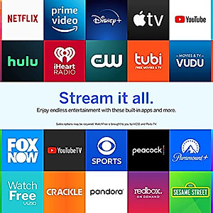 VIZIO V-Series 4K UHD LED HDR Smart TV with Apple AirPlay and Chromecast Built-in, Dolby Vision, HDR10+, HDMI 2.1, Auto Game Mode and Low Latency Gaming, V585-J01, 2021 Model (Renewed), 58 in