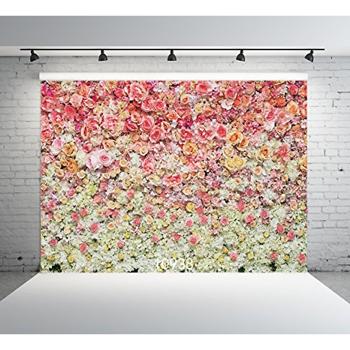SJOLOON 7X5ft Floral Backdrop for Photography Valentine's Day Backdrop Wedding Backdrops Spring Flower Photography Backdrop Backdrops for Photographers Studio Props 10938