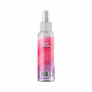 Morgan Cosmetics Organic Rose Water Spray for Face - Rose Water Spray Natural - 100% Rose Water - rosewater facial toner 4 Oz
