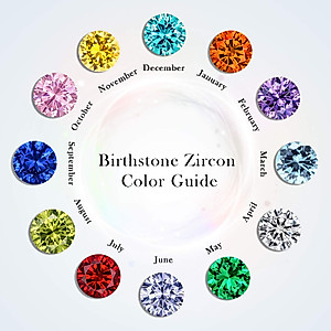 BlingGem Cross Necklaces for Women 925 Sterling Silver March Birthstone Pendant Necklaces for Women 5A Cubic Zirconia Anniversary Jewelry Birthday Mothers Gift for Women Mom Wife