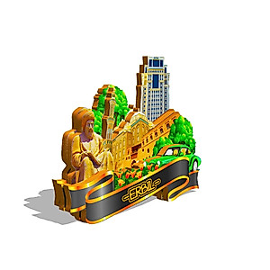 Iraq Erbil Magnet Fridge Magnet Wooden 3D Landmarks Travel Collectible Souvenirs Decoration Handmade -649