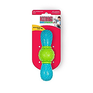 KONG - CoreStrength Bow Tie - Long Lasting Dog Dental and Chew Toy - for Small/Medium Dogs
