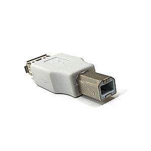 Micro Connectors, Inc. USB A Female to USB B Male Adapter (G08-209FM)