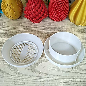 White ABS Filament 1.75 mm 3D Printer Filament 1KG 3D Printing Materials Plastic Black Red Silver CC3D ABS + Pro Filament White Color