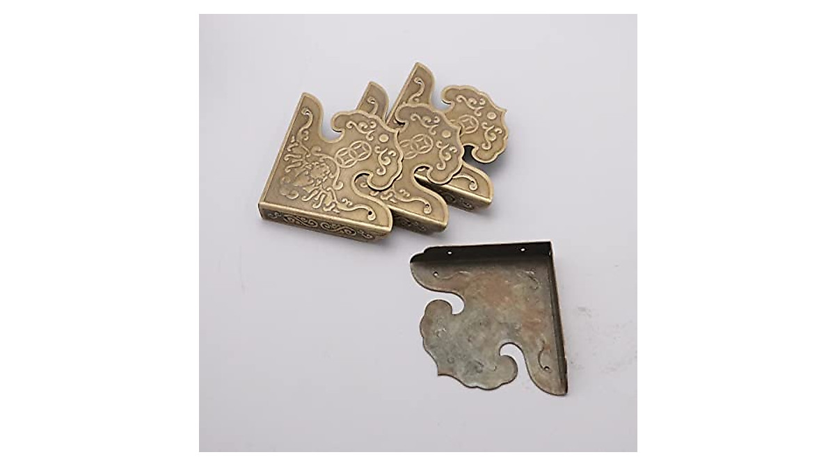 Metal Corner Guard，glrovazas Box Corner Protectors 4Pcs Metal ...