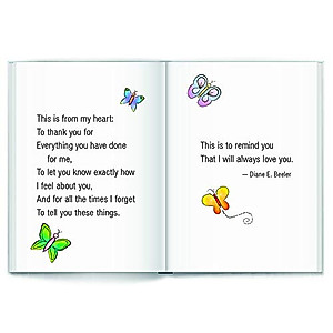 Blue Mountain Arts Little Keepsake Book "I Love You This Much" 4 x 3 in. Sentimental Pocket-Sized Gift Book—Perfect Anniversary, Valentine's Day, or “Just Because I Love You” Gift for Him or Her
