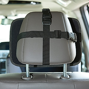 Good Gear Baby Car Mirror for Back Seat Rear Facing Carseat, Shatterproof Backseat View, Infant Safety Travel Essential, Black