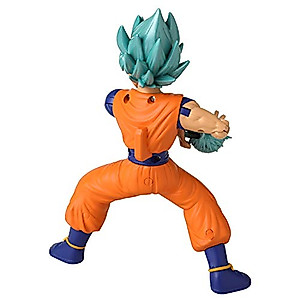 Bandai Namco - Dragon Ball Super - Super Saiyan Blue Goku, 7" Action Figure Attack Collection