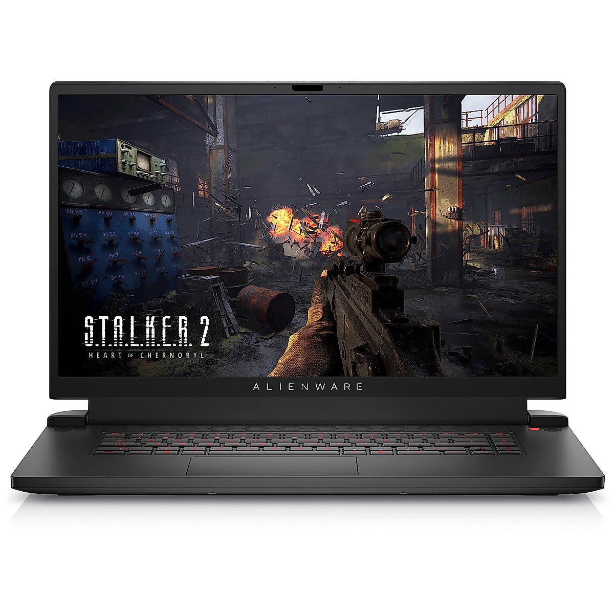 Alienware m17 R5 17.3" FHD 360Hz Gaming Laptop - AMD Ryzen 7 6800H 8-Core up to 4.70 GHz CPU, 32GB DDR5 RAM, 512GB NVMe SSD, GeForce RTX 3070 Ti 8GB GDDR6, Windows 11 Home, Dark Side of The Moon