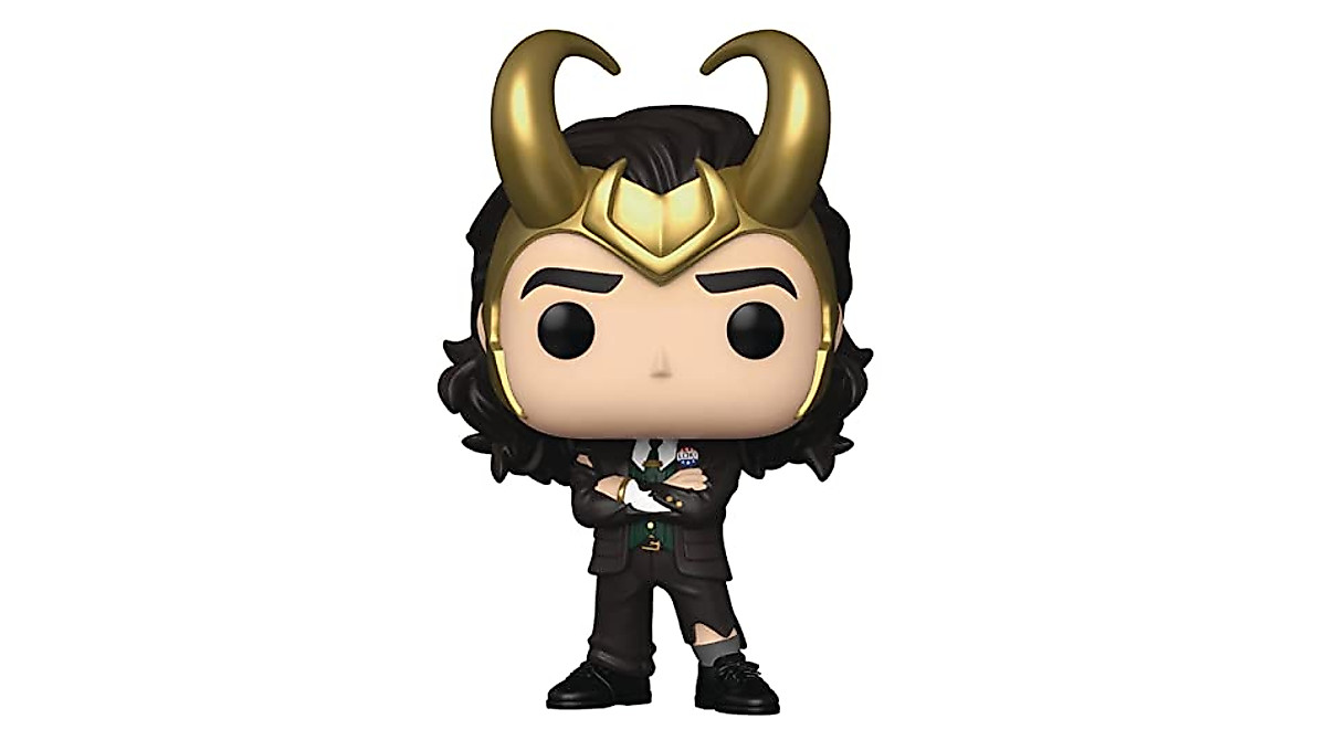 Funko Marvel Loki President Loki Pop! Vinyl Figure with Protection Case