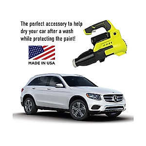 Tier 1 3D Prints Car Drying Nozzle for Ryobi 40V Jet Fan 525CFM (RY40408VNM) Leaf Blower Nozzle Tip