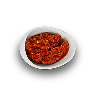 Pate Crushed Calabrian Chili Pepper Pate', Smoother textured version of our Crushed Pepper Paste, 10 oz, TuttoCalabria