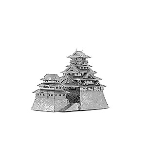 Fascinations Metal Earth Premium Series Osaka Castle 3D Metal Model Kit