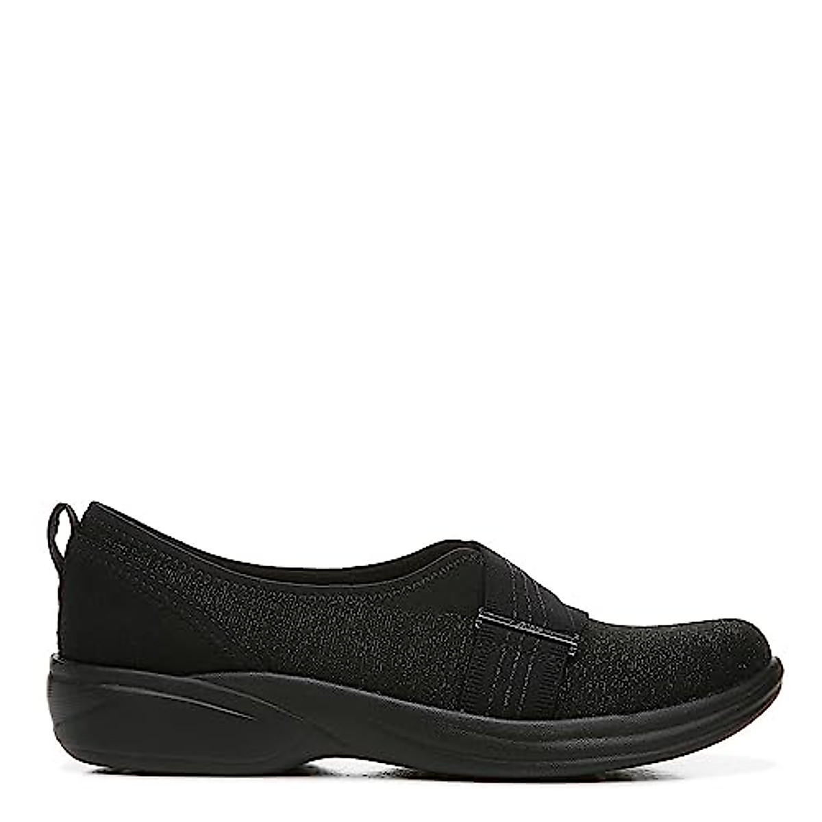 BZees Women's Niche III Flat, Blacknet, 8 Wide