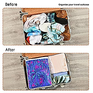 Trees Bright Pink Laundry Mesh Bag Delicates Lingerie Laundry Wash Bag Heavy Duty with Zipper Clothing Washing Bags for Packing Travelling Washing