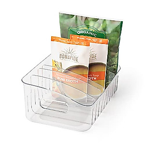 YouCopia FreezeUp Freezer Bin 12", Fridge Organizer with Storage, BPA-Free Food-Safe Container