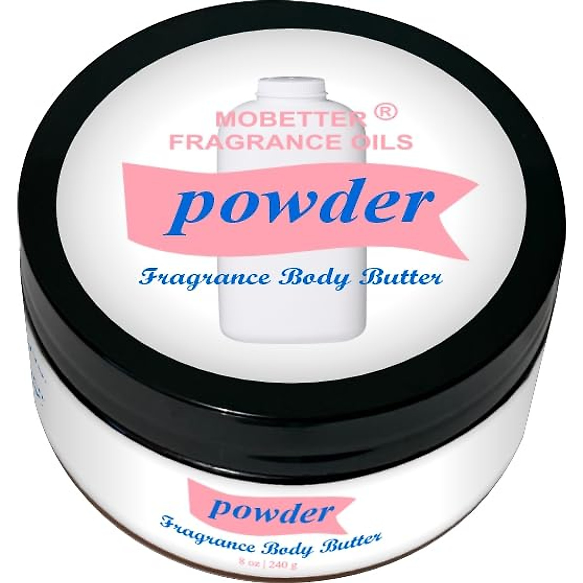 MOBETTER FRAGRANCE OILS Powder Fresh Body Butter 8oz