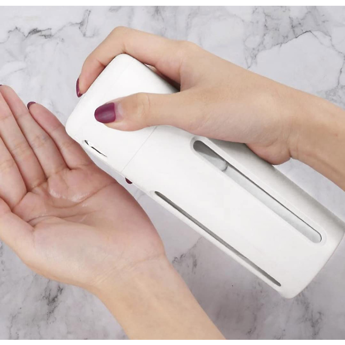 4-in1 Rotating Bottle for Toiletries, TSA Approved Travel Containers Leak Proof Silicone Travel Essentials Accessories 3oz for Shampoo Conditioner Lotion Body Wash (BPA Free) (White)