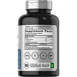 Horbäach D-Mannose | 2100mg | 120 Capsules | Highest Potency | Non-GMO & Gluten Free Supplement