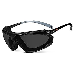 Glove Station Optic Max - Anti-fog Protective Eyewear for Men - Safety Glasses with 3 Lens Options - Clear, Amber or Gray