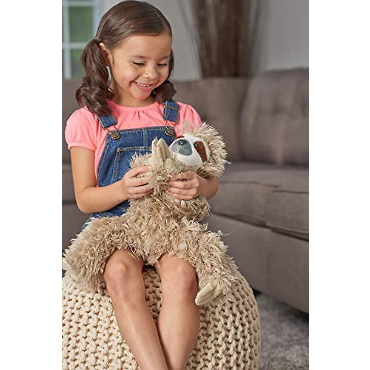 Wild Republic Cuddlekin Three Toed Sloth 12" Plush, Cuddlekins (12257)