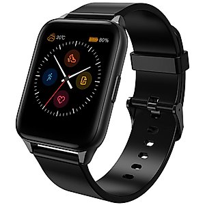 TRANYA Smart Watch, 1.69‘’ Full Touch Color Screen, 7-10 Days Battery Life, Android and iOS Compatible, IP68 Waterproof, Fitness Tracker, Heart Rate Monitor, TranyaGo Sports Watch