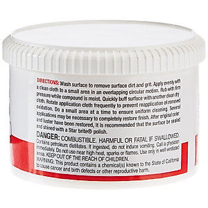 STAR BRITE Paste Rubbing Compound Medium - 14 oz (082616)