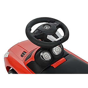 Best Ride On Cars Mercedes Benz Push Car, Red