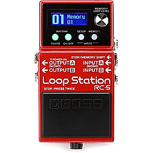 Boss RC-5 Loop Station Compact Phrase Recorder Pedal