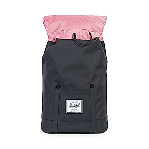 Herschel Retreat Backpack, Black/Black, Classic 19.5L
