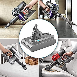 ANTRobut 21.6V 5000mAh for Dyson V6 Battery Replacement Dyson Battery SV04 SV09 DC59 DC62 DC61 DC58 for Dyson Vacuum Tools