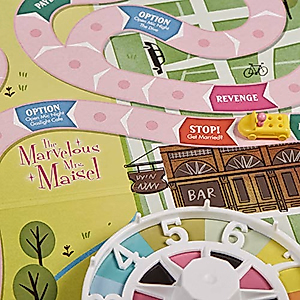 Hasbro Gaming The Game of Life: The Marvelous Mrs. Maisel Edition Board Game; Inspired by The Amazon Original Prime Video Series