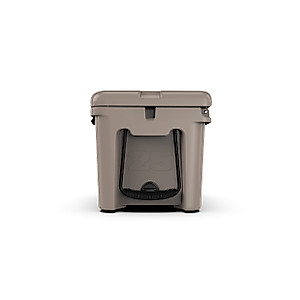 KENAI 25 Cooler | 25 qt Ice Chest Durable Rotomolded Insulated | Made in USA | Warranty for Life | for Beach Boat Camping Fishing Hunting | K25 | Tan