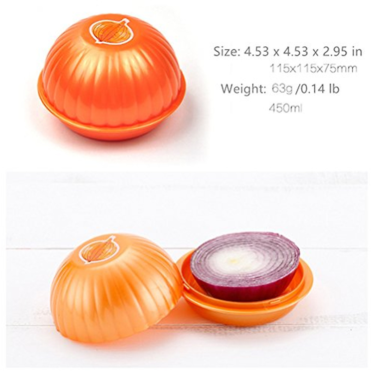 KeepingcooX Onion, Tomato, and Avocado Keepers + Avocado Slicer/Cutter Set, Vegetable Shaped Food Savers, 2 Silicone Reusable Beer Saver Caps as Gift